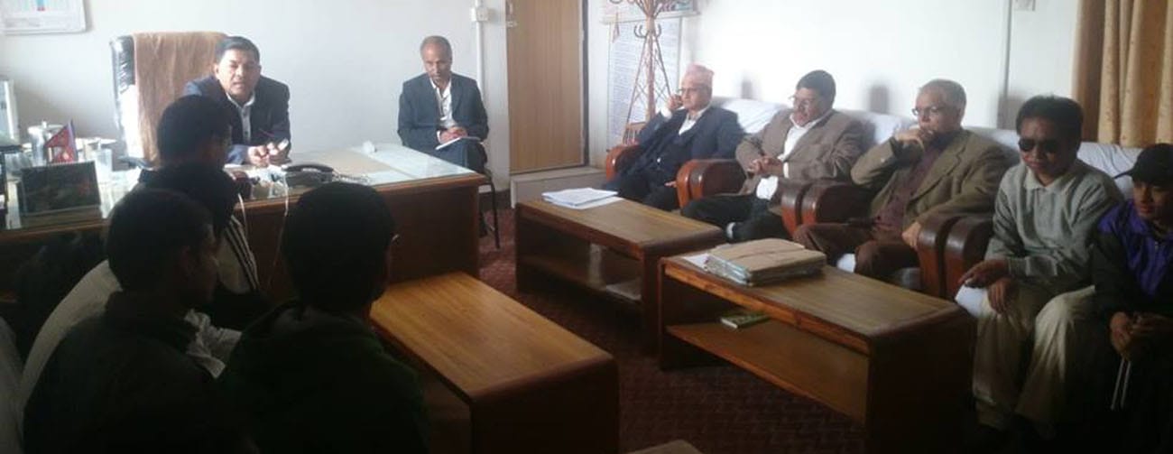 Meeting with with Teacher Service Commission | Blind Youth Association ...